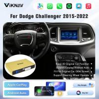 Quality Linux Interface Box for Dodge Challenger 2015-2022 with Wireless Android Auto for sale