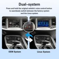 China Linux Interface Box for Dodge Challenger 2015-2022 with Wireless Android Auto and 2GB RAM System Upgrade for sale