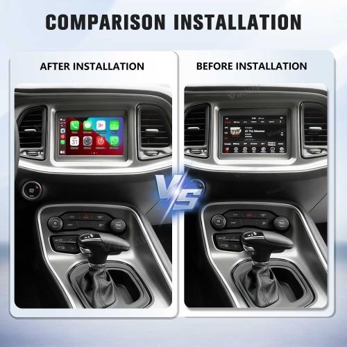 Quality Linux Interface Box for Dodge Challenger 2015-2022 with Wireless Android Auto for sale