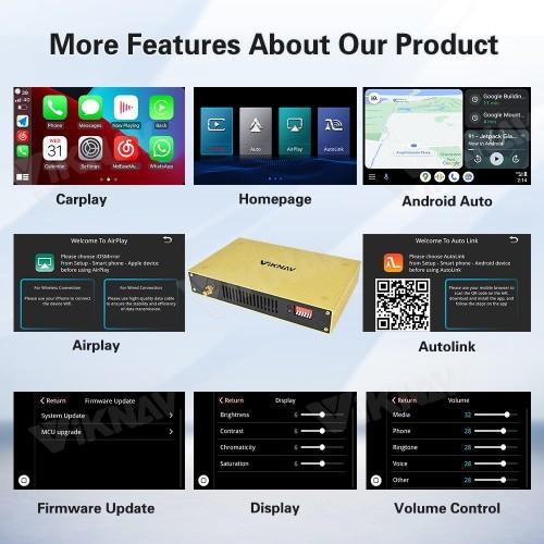 Quality Viknav Linux Interface Box for Chevrolet Corvette C7 2013-2019 Wireless CarPlay for sale