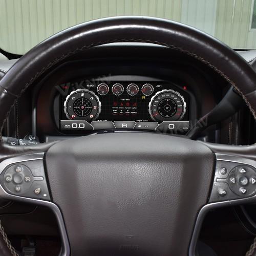 Quality Viknav 13 Inch Car Digital Cluster For Chevrolet Silverado GMC SIERRA 2014-2018 for sale