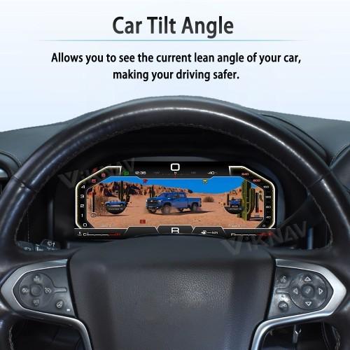 Quality Viknav 13 Inch Car Digital Cluster For Chevrolet Silverado GMC SIERRA 2014-2018 for sale