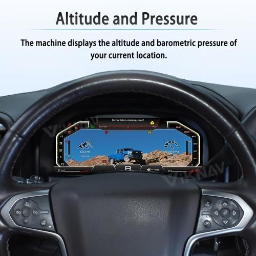 Quality Viknav 13 Inch Car Digital Cluster For Chevrolet Silverado GMC SIERRA 2014-2018 for sale