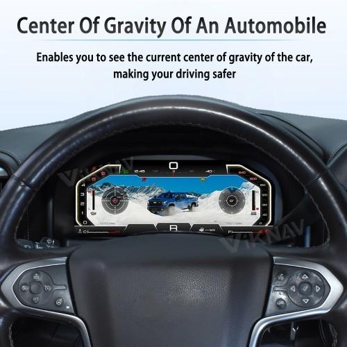 Quality Viknav 13 Inch Car Digital Cluster For Chevrolet Silverado GMC SIERRA 2014-2018 for sale