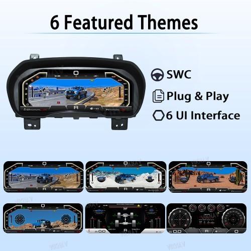 Quality Viknav 13 Inch Car Digital Cluster For Chevrolet Silverado GMC SIERRA 2014-2018 for sale