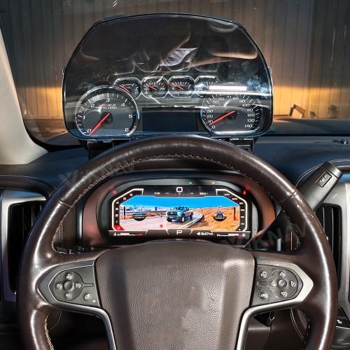 Quality Viknav 13 Inch Car Digital Cluster For Chevrolet Silverado GMC SIERRA 2014-2018 for sale