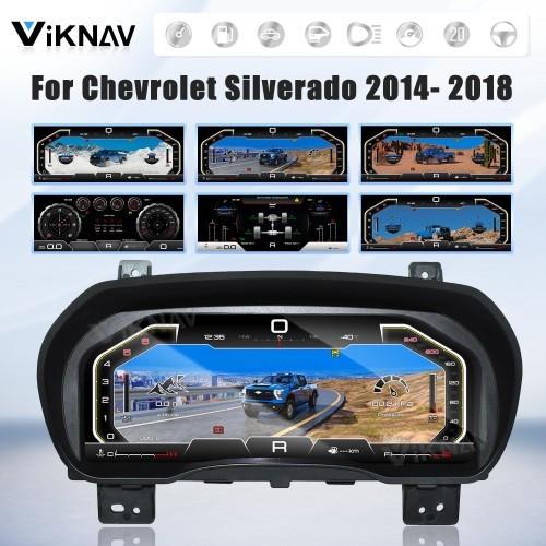 Quality Viknav 13 Inch Car Digital Cluster For Chevrolet Silverado GMC SIERRA 2014-2018 for sale