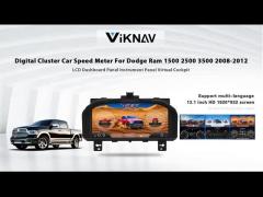 VIKNAV Digital Cluster Car Speed Meter For Dodge Ram 1500 2500 3500 2008-2012