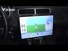 VIKNAV 15.6 Inch Android Auto Car Stereo for Chevrolet Camaro 2010-2015 with 8GB RAM 128GB ROM GPS Navigation