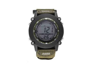 Cina Orologi di Digital multifunzionali degli uomini verdi dell'esercito con l'allarme/batteria quotidiani del Giappone in vendita