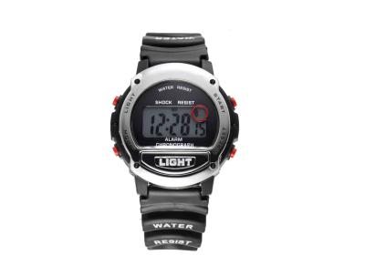 中国 子供、黒い ABS 箱のための 30M の防水多機能のデジタル腕時計 販売のため