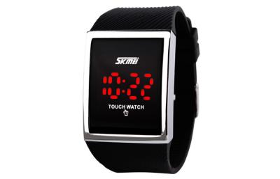 Cina Orologi di Digital del touch screen del silicone LED, orologio adolescente dello specchio in vendita