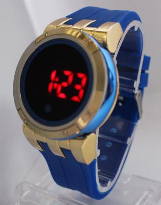 Cina Parte posteriore impermeabile dell'acciaio inossidabile degli orologi di Digital del touch screen della lega per le donne rotonde in vendita