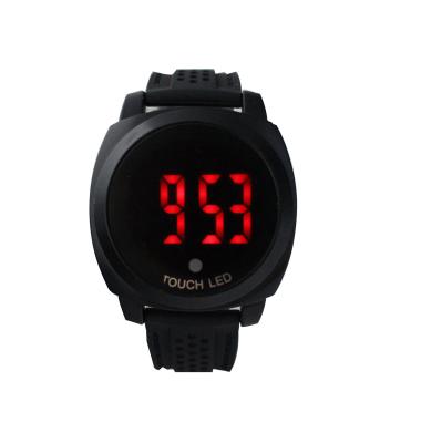 Cina Orologio dello specchio della lampadina LED del EL del touch screen di Digital degli orologi 3 degli uomini neri di BANCOMAT in vendita