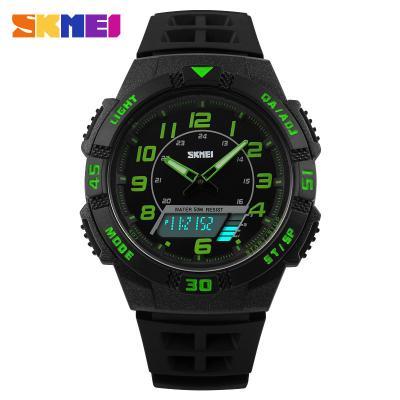Cina Verde analogico digitale dell'orologio 5ATM della banda molle dell'unità di elaborazione per all'aperto unisex in vendita