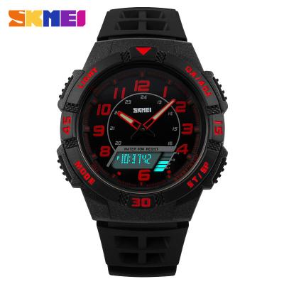 Cina L'orologio analogico digitale di zona di 2 volte con personalizza il logo di marca in vendita