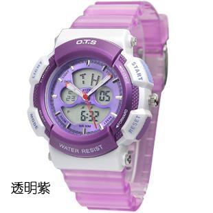 Cina Il nuovo orologio di sport OTS di modo, Acqua Resiste a, cronografo, l'allarme, il calendario, lampadina di EL in vendita