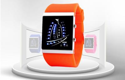 Cina Orologio variopinto del LED Digital in vendita