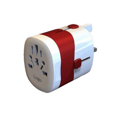 Cina caricatore universale MLP-M3 di viaggio del Usb del doppio di bianco dell'adattatore di spina di viaggio di 5v 2100mA Worldwild in vendita