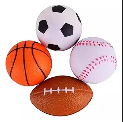 Cina Custom PU Foam Ball , Pressure Relief Anti Stress Ball With Logo in vendita