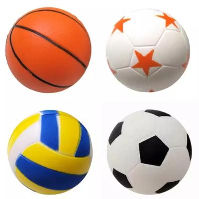 Cina Custom PU Foam Ball , Pressure Relief Anti Stress Ball With Logo in vendita