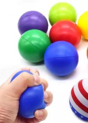 Cina Custom PU Foam Ball , Pressure Relief Anti Stress Ball With Logo in vendita