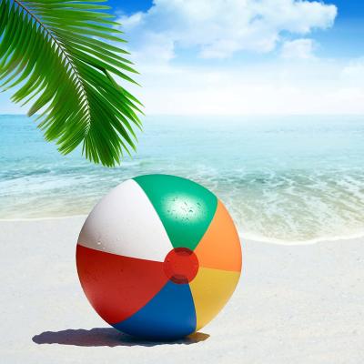 Cina Bene durevole inodoro del piccolo del PVC peso leggero gonfiabile del beach ball in vendita