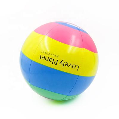 Cina Beach ball gonfiabile a 12 pollici antiusura del PVC, beach ball stampati su ordinazione ultraleggeri in vendita