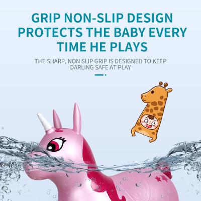 Cina Giro rimbalzante inodoro del PVC sull'unicorno, Unicorn Bouncer gonfiabile ultraleggero in vendita