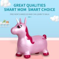 China Antiwear Unicorn Inflatable Animal Bouncer Multi Function Tasteless for sale