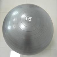 China 65cm Harmless PVC Yoga Ball Lightweight For Weighted Stability for sale