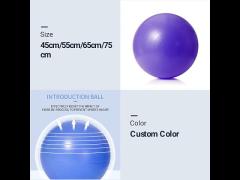 ISO Multifunctional Yoga Ball For Back Pain Ultralight Inflatable