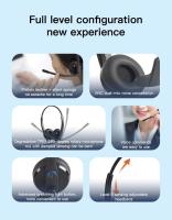 China Scorpion 06AET Lightweight Noise Canceling Call Headset with Simultaneous Interpretation Function for sale