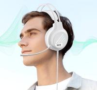 China Student Headphone Computer Headset Professional Call Center Noise Canceling School Headphpne for sale
