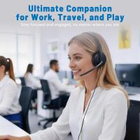 China Scorpion #1093DE USB / 3.5MM Jack / Type-C Wired Headset Multi Plug for School Education Headset for sale