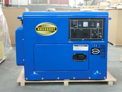 China Single Phase Silent Diesel Generator 65-75 dB Noise Level for Emergency Power Supply 220-240V AC for sale