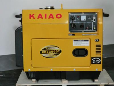 China Air Cooled Quiet Diesel Generator with Automatic Voltage Regulator - Low Noise 65-75 dB Range for Industrial Power Backup for sale