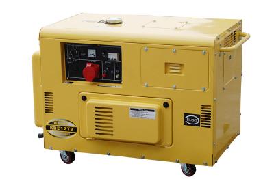 China 50Hz Triple Phase Compact Diesel Generator with Air-Cooled Petrol Engine for Industrial Power Applications for sale