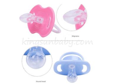 China Silicone Soother Best Orthodontic Pacifier Anti Tear With High Temperature Resistance for sale