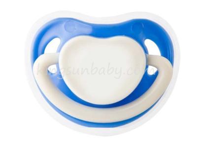 China Medical Grade Newborn Baby Pacifier Heart Shape Unscented Silicone Soother for sale