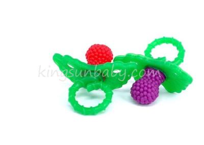 China Fruit Shaped Baby Teething Pacifier For Newborn Breastfeeding Food Grade Silicone for sale