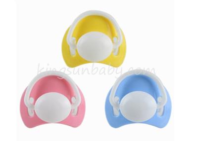 China Medical Grade Breastfeeding Friendly Pacifiers , Heart Shape Best Crib Soother for sale