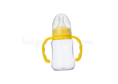 China BPA Free Feeding Bottle For Baby With  Handles Regular Neck 120ML for sale
