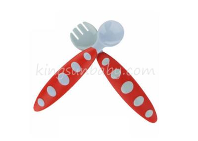 China Plastic Baby Feeding Spoon For Feeding Healthy Flexible No Harmless To Baby Skins for sale