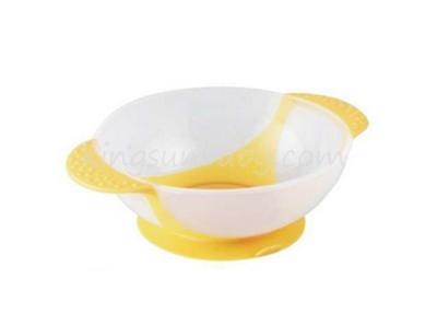 China Anti-slip  Feeding Suction Baby Bowl Food Grade With Sucker Base for sale