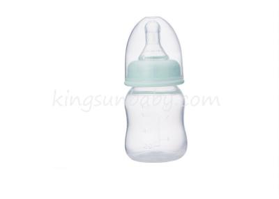 China PP Baby Juice Bottle With Soft Silicone Nipple , Small Baby Feeding Bottles 60ml for sale