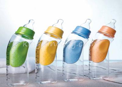 China Standard Neck Baby Plastic Bottles With Silicone Nipple 60 ml~330 ml for sale
