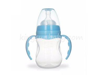 China Transparent PP Baby Feeding Nursing Bottle In Wide Mouth Food Grade Material for sale