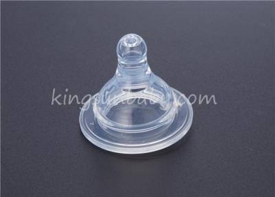 China Baby Bottle Nipple Odorless Seamless Transition For Infant Feeding LSR Material for sale