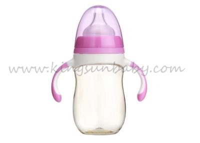 China Natural Breastfeeding PPSU Baby Bottle with Soft Silicone Baby Nipples for sale
